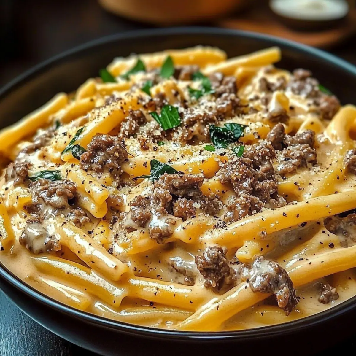 Ultimate High Protein Creamy Beef Pasta That Comforts