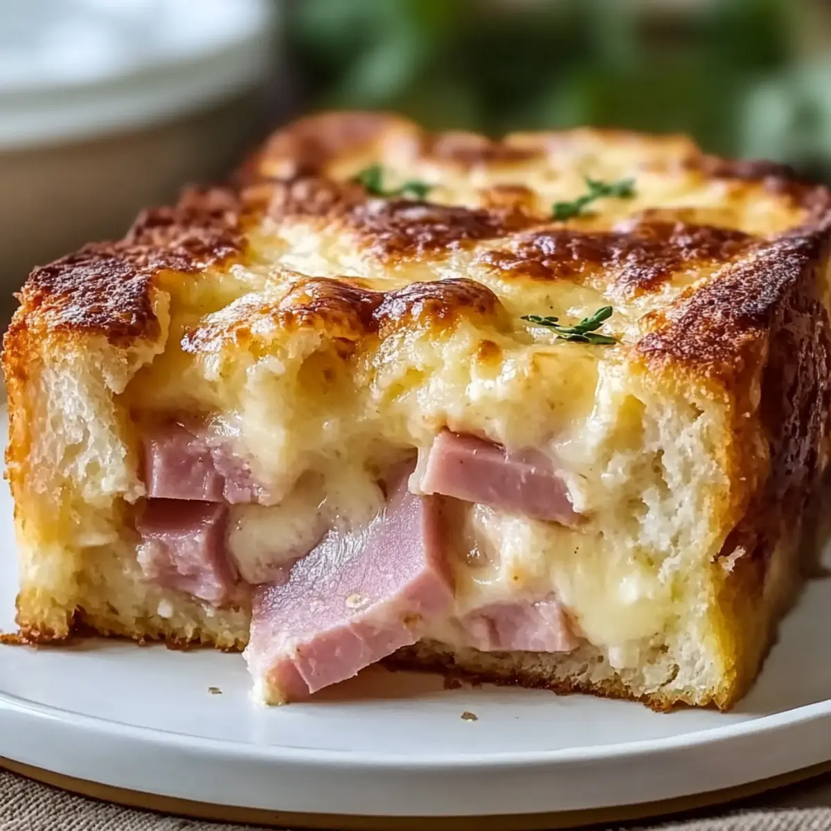 Irresistible Monte Cristo Breakfast Casserole Recipe