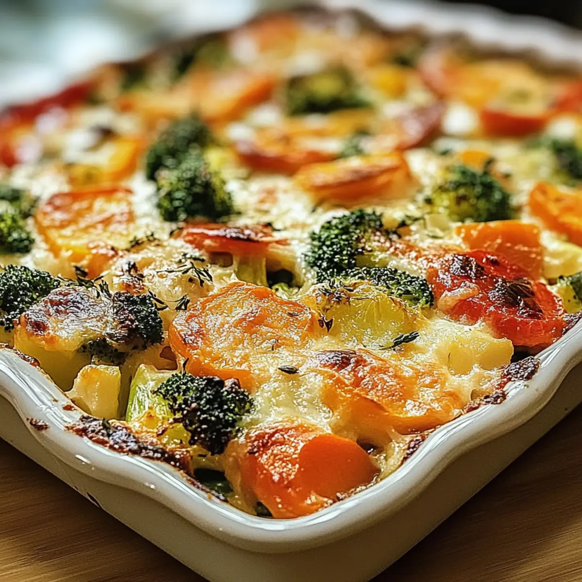Irresistible High-Protein Cottage Cheese Veggie Bake Recipe