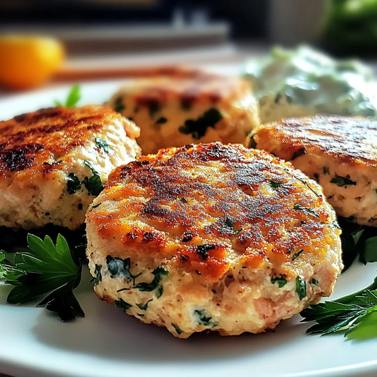 Easy Mediterranean Chicken Patties - Delicious Comfort Food